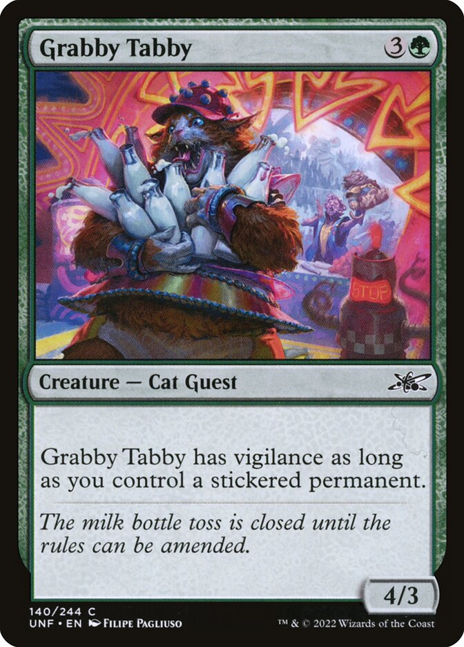 Grabby Tabby – The Vault