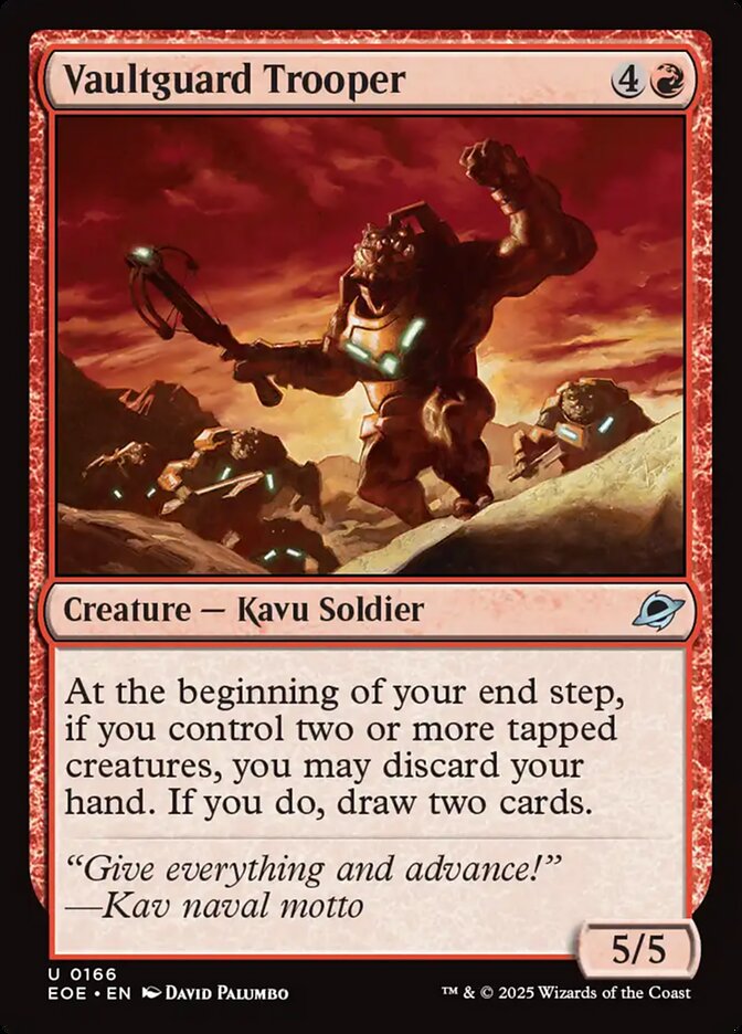 Vaultguard Trooper – The Vault MTG